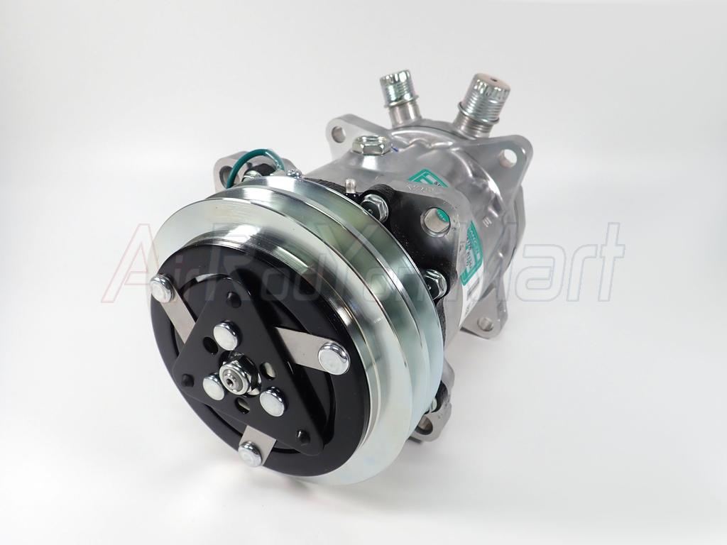 คอมแอร์ 709 7H15 หัวโอริง 24V Model S8126 Sanden - แอร์รถยนต์ดอทคอม