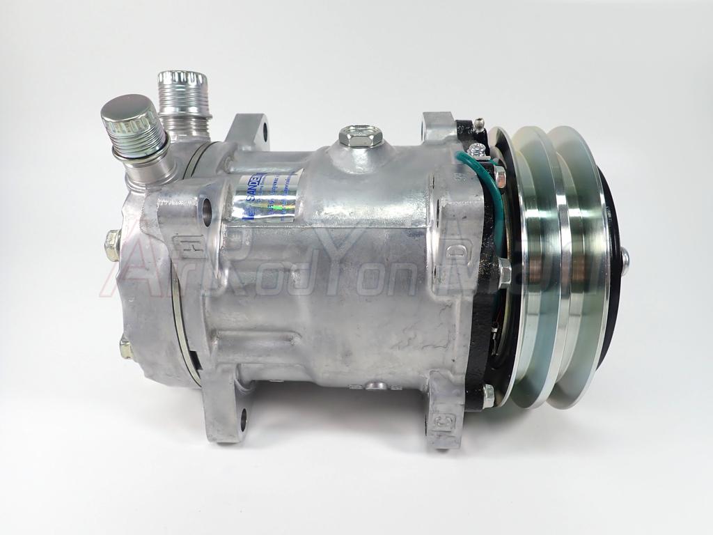คอมแอร์ 709 7H15 หัวโอริง 24V เบอร์ S8126 Sanden - แอร์รถยนต์ดอทคอม