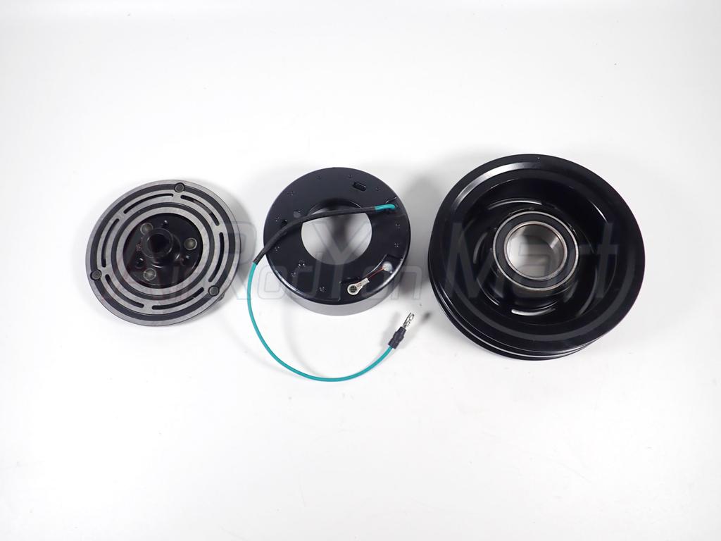 คลัชคอมแอร์ 507, 709 2ร่องA 24V แกนแบบลิ่ม #ชุดหน้าคลัทช์คอมแอร์ #มูเล่ ...